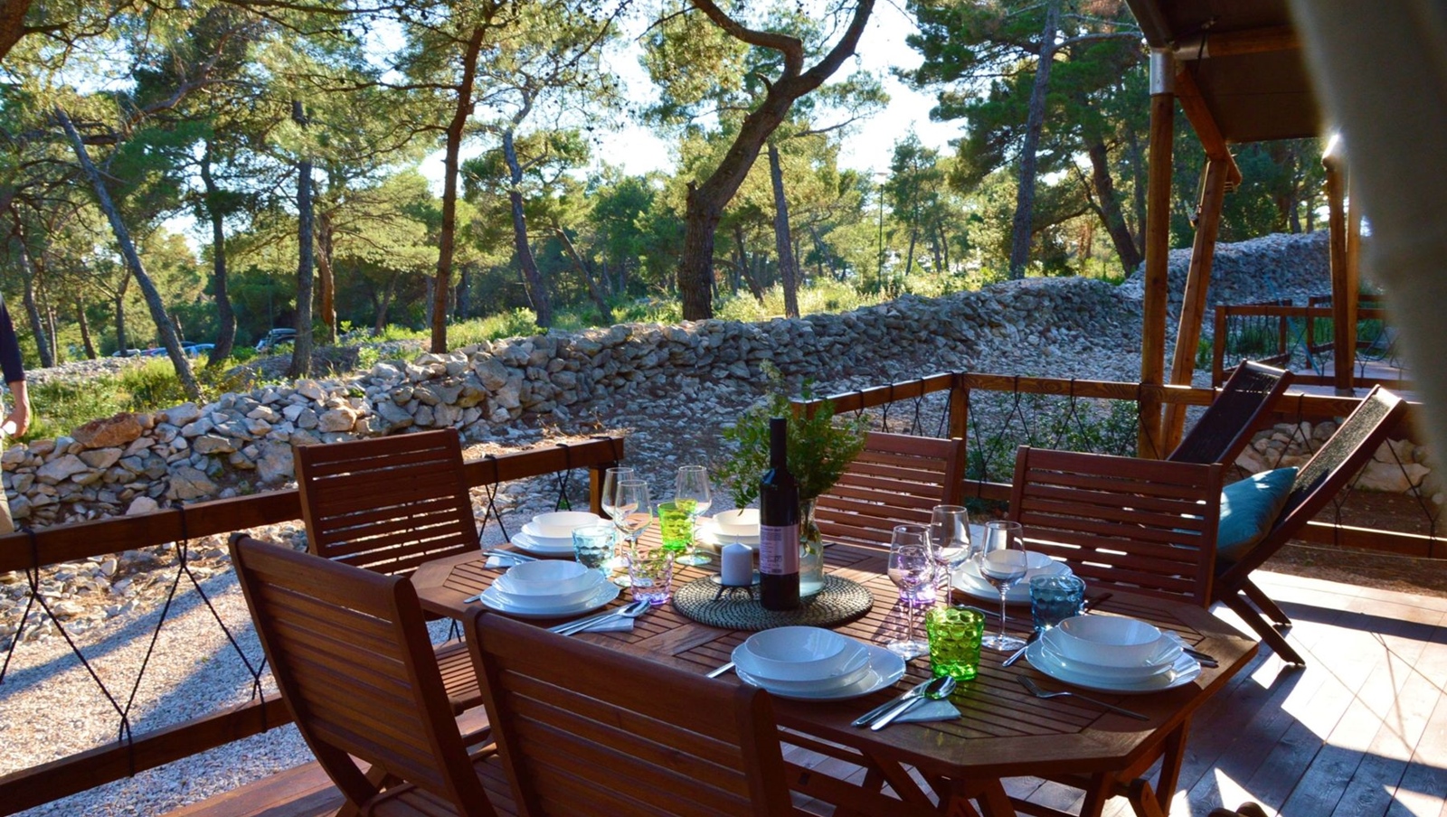 Safari tents for glamping holidays in | Camping Čikat